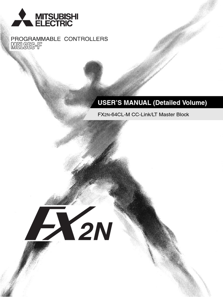 FX2N 64CL M CC Link User Manual | PDF | Programmable Logic Controller | Electrical Connector