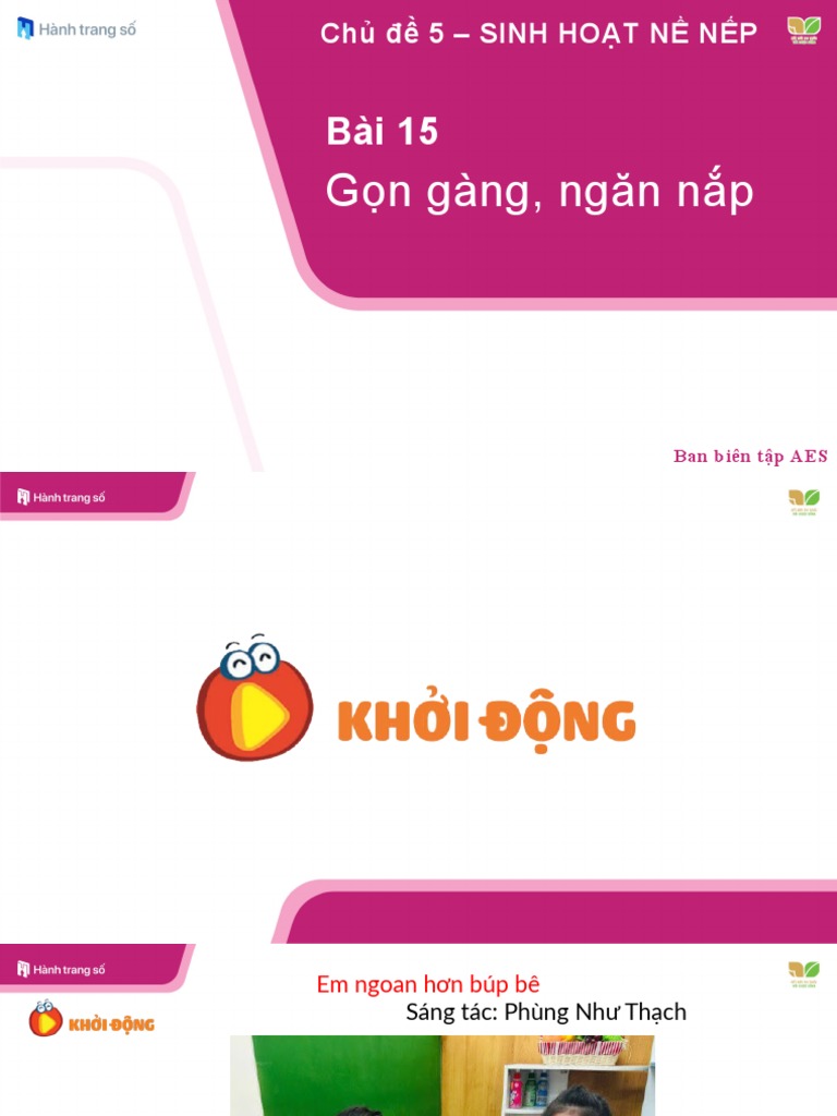 Dao Duc 1 Tuan 17 Bai 15 Gon Gang Ngan Nap - 25012021 | PDF
