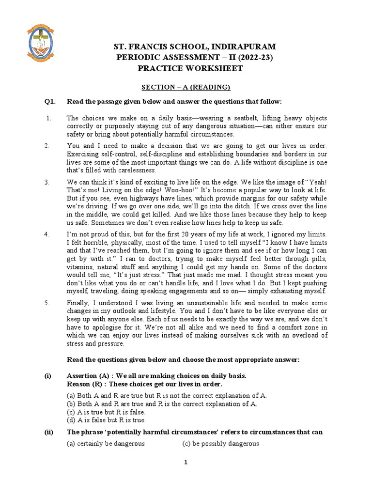 Practice Paper PT 2 | PDF