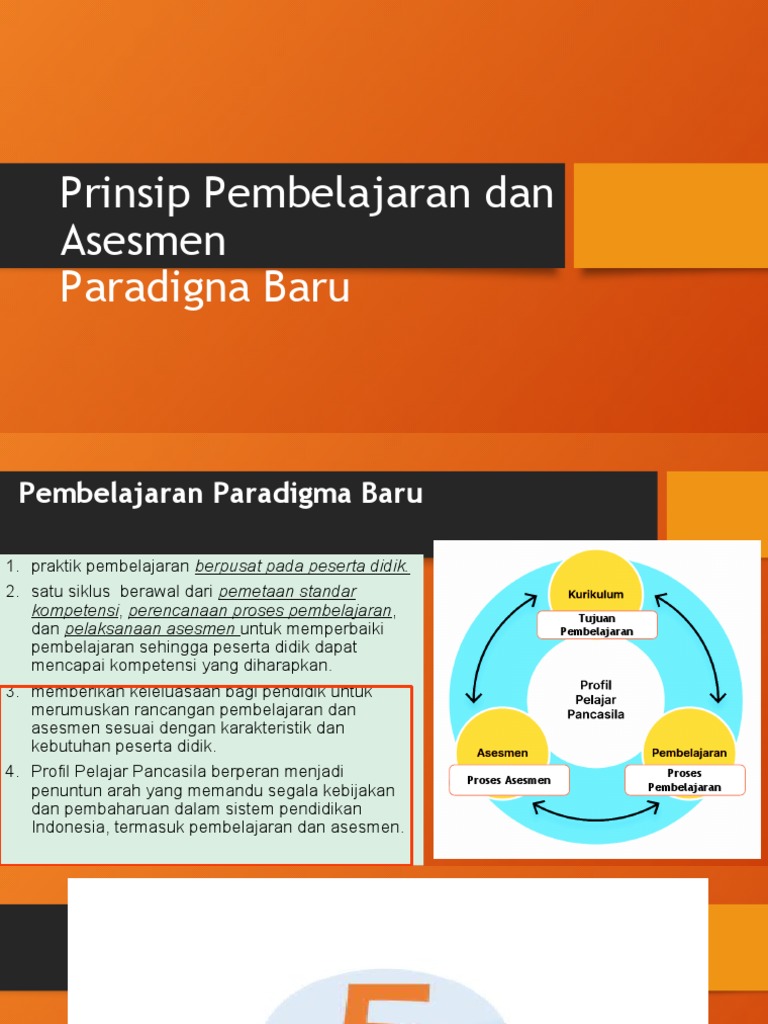 Prinsip Pembelajaran Dan ASESMEN PARADIGMA BARU Rev2 | PDF | Karier & Perkembangan