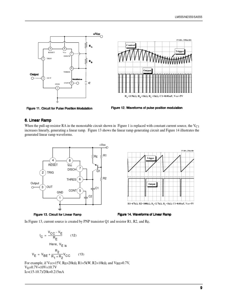 LM555 5 | PDF | Capacitor | Manufactured Goods
