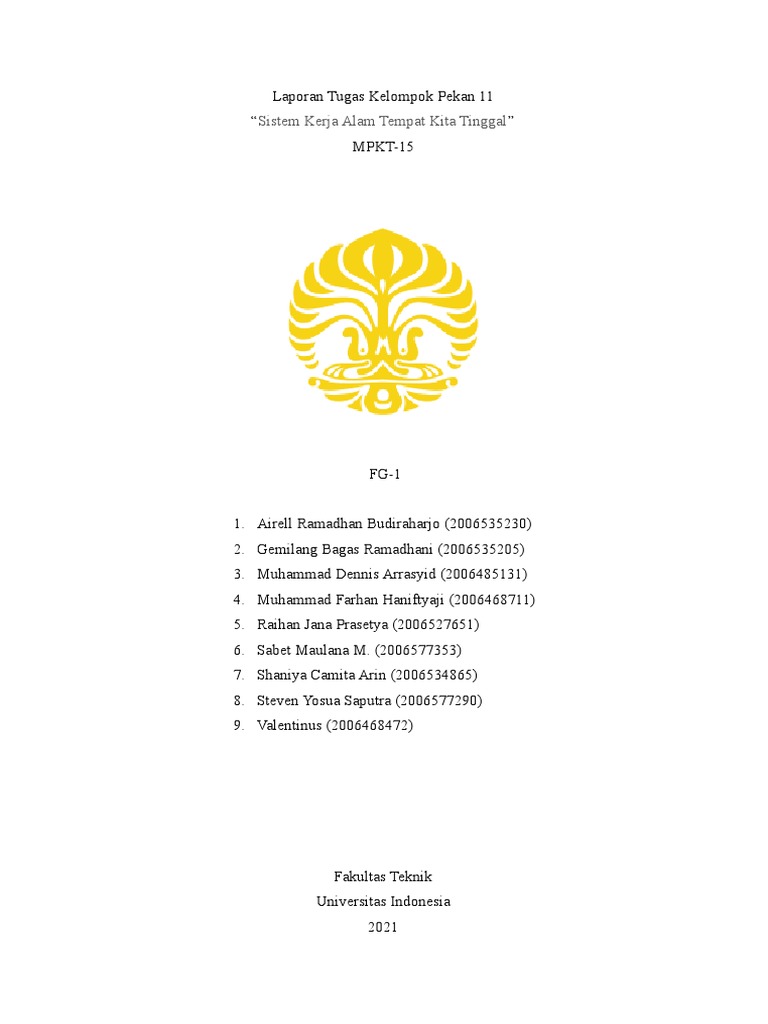 MPKT 15-LTK-FG1-Pekan 11 | PDF | Sains & Matematika
