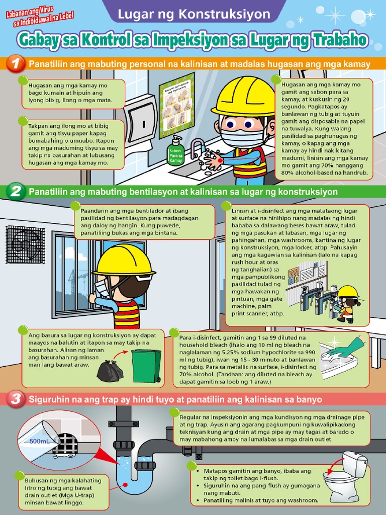 OSHC - Pictorial Leaflet - Filipino | PDF