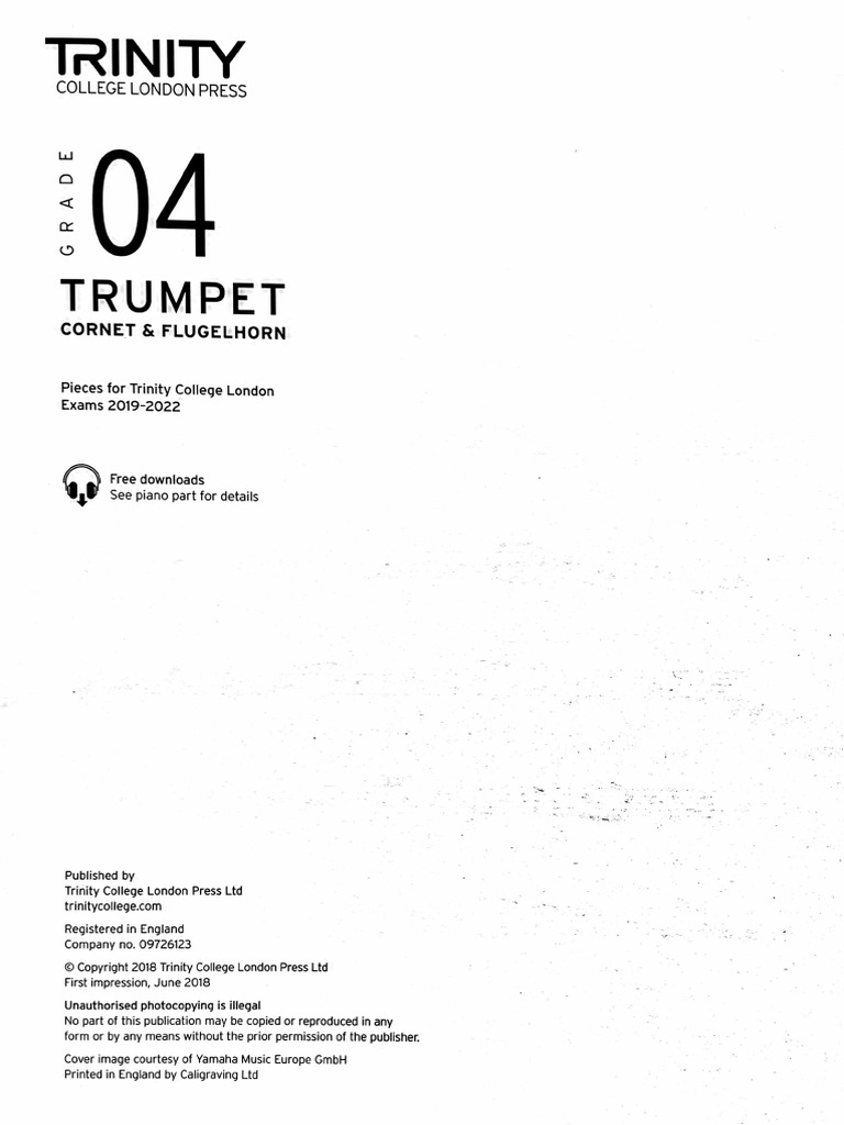 Trinity Trumpet G4 | PDF