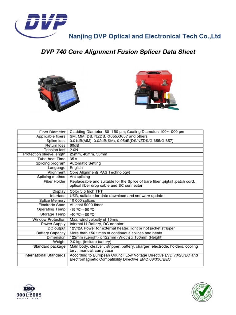 DVP-740 Desc | PDF