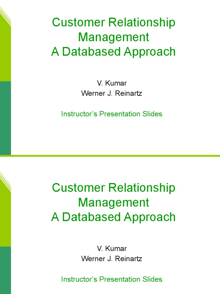 ch04 Implementing The CRM Strategy | PDF | Customer Relationship Management | Strategic Management