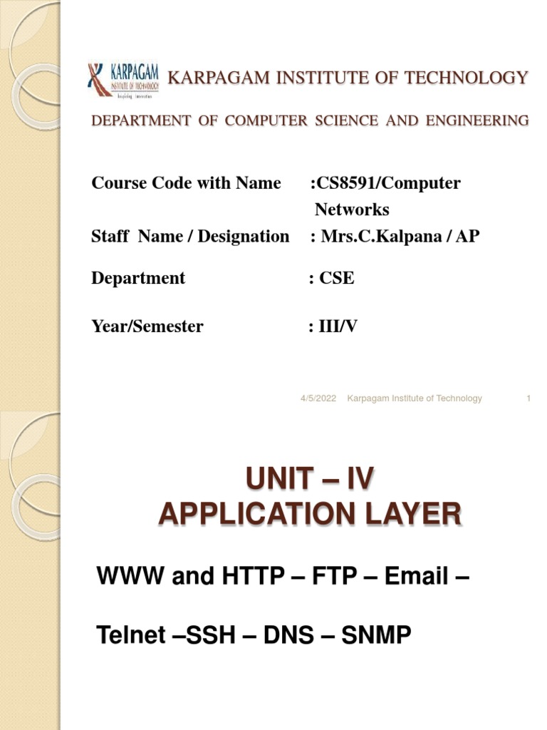 Unit5 220228112042 | PDF | World Wide Web | Internet & Web