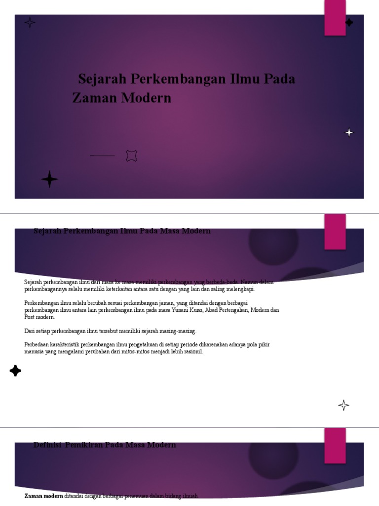 Zaman Modern | PDF