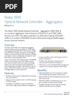 Nokia - 1830 - Optical - Network - Extender - Hub - Release - 4.2 ...