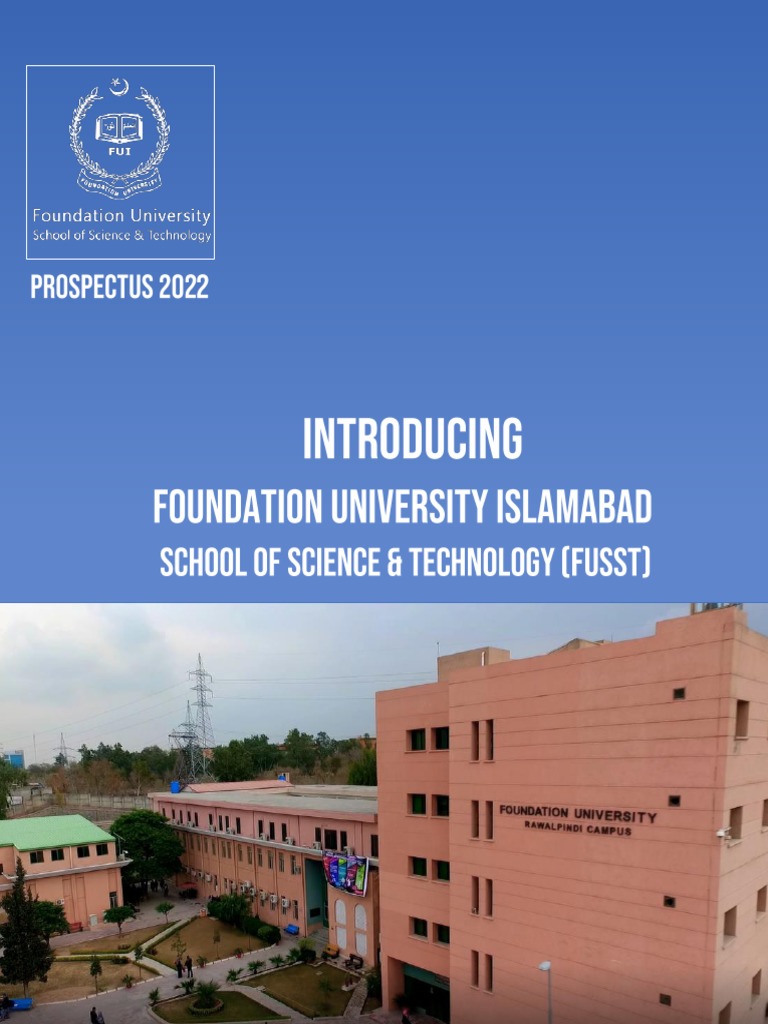 FUI Prospectus | PDF | Computer Science | Academic Degree