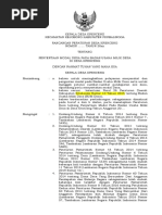 Contoh Format SK Kepala Desa | PDF