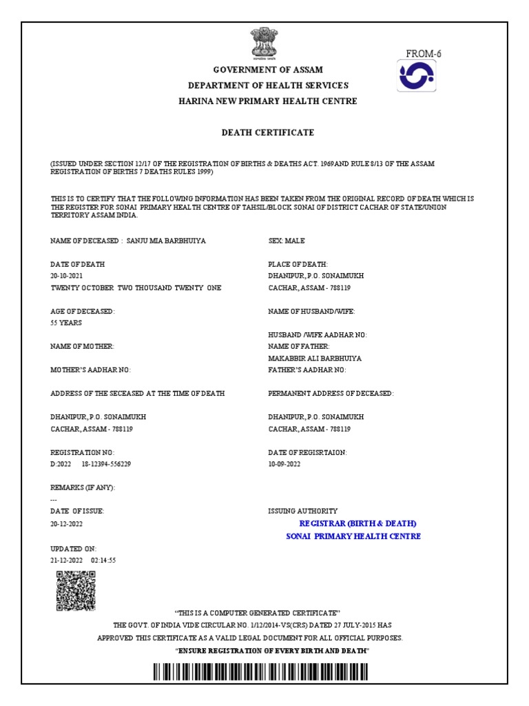 Eek A Ole 2173 Death | PDF | Civil Rights And Liberties | Social ...