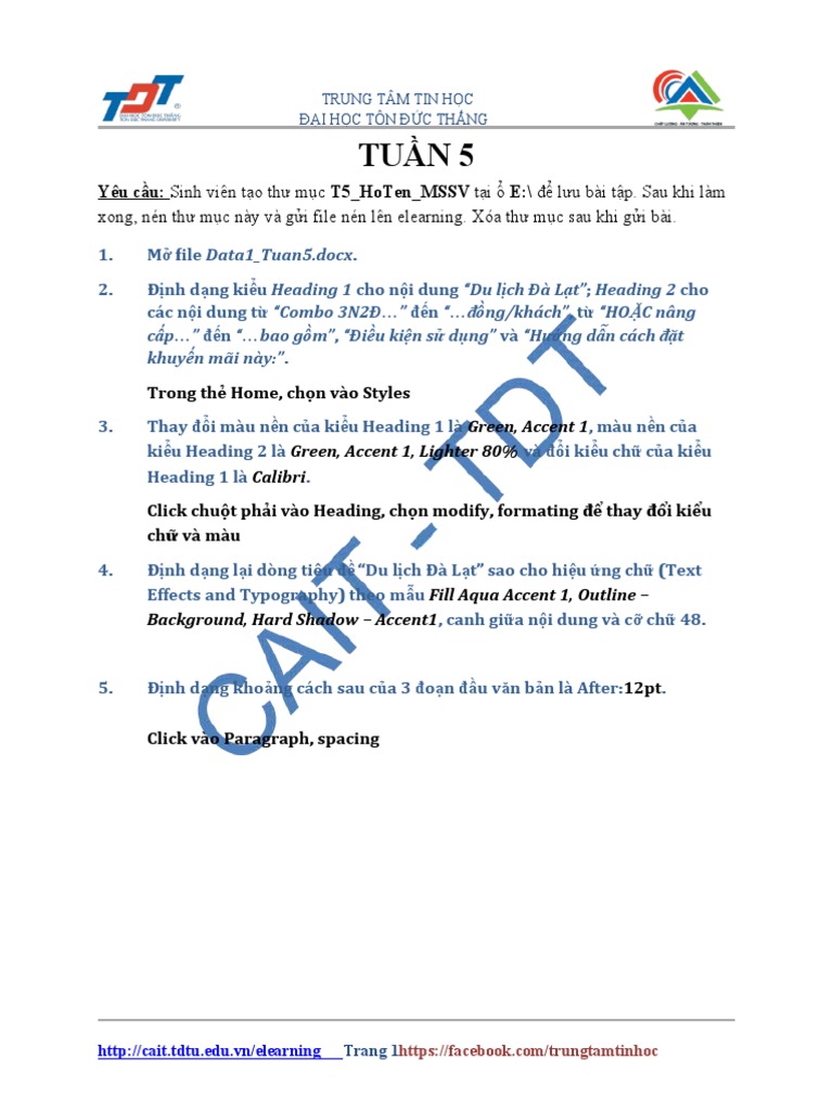 BTTailop 2016 Tuan5 | PDF