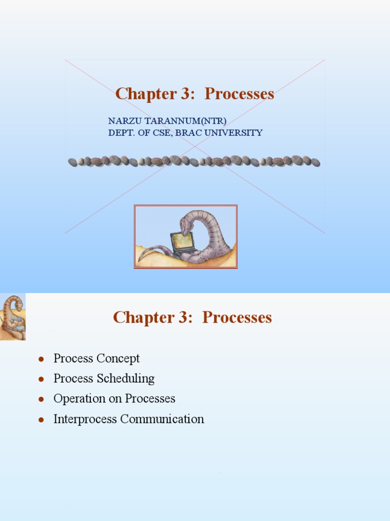 CSE321 - 2. Processes | PDF | Process (Computing) | Scheduling (Computing)