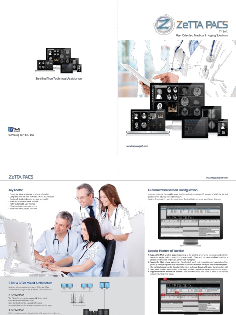 Brochure - ZeTTA PACS | PDF