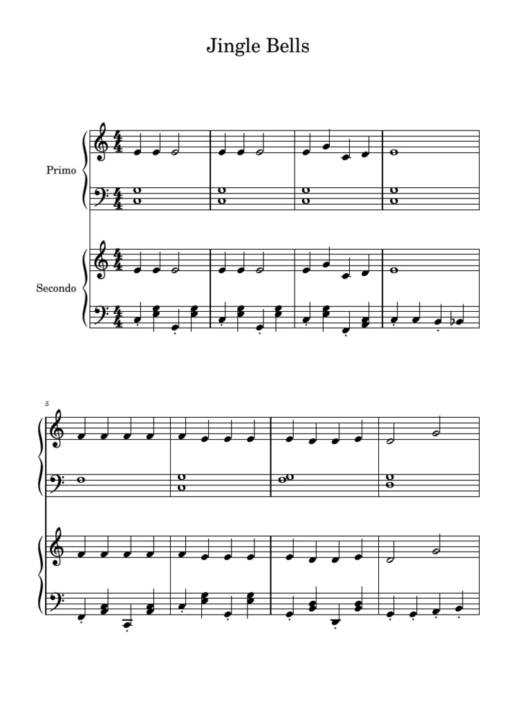 Jingle Bells Sheet Music | PDF