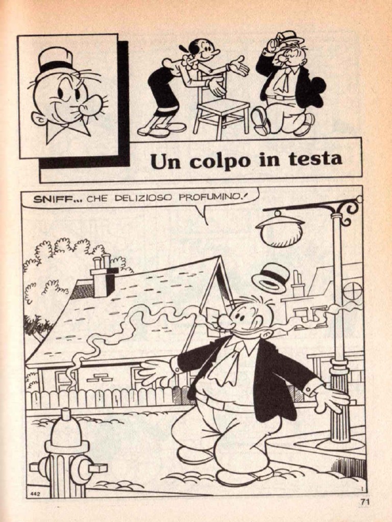 Braccio Di Ferro - Un Colpo in Testa (Italian Edition) | PDF