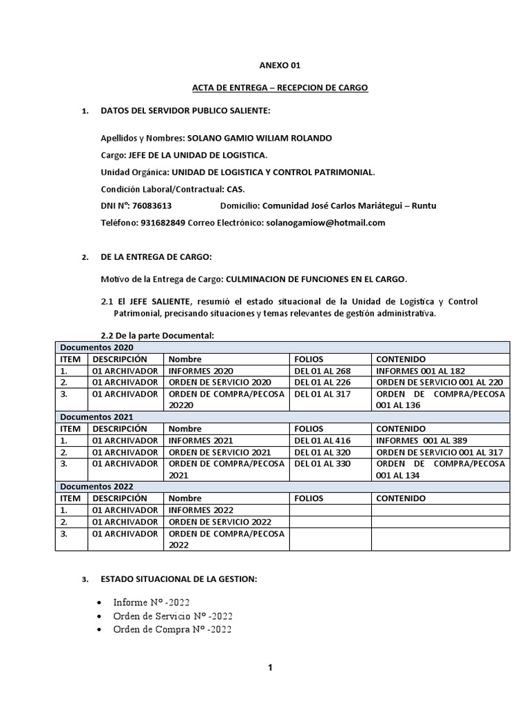 Acervo Documentario Amashca 2022 | PDF | Hardware de la computadora ...