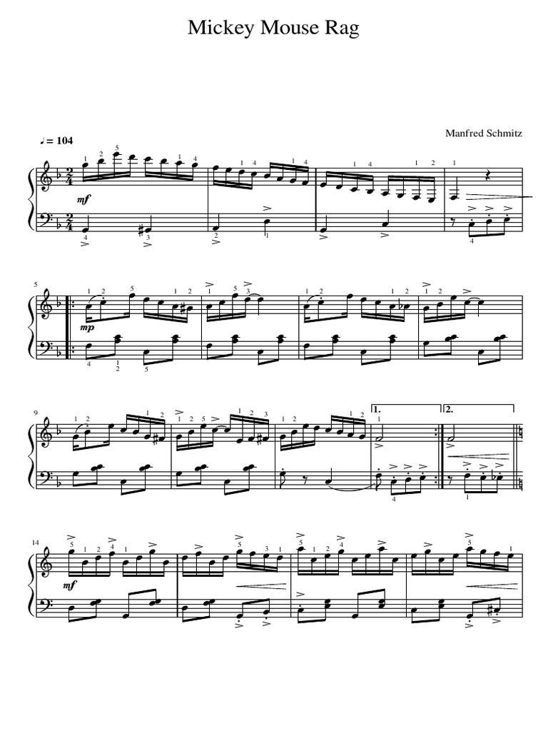 Mickey_Mouse_Rag | PDF