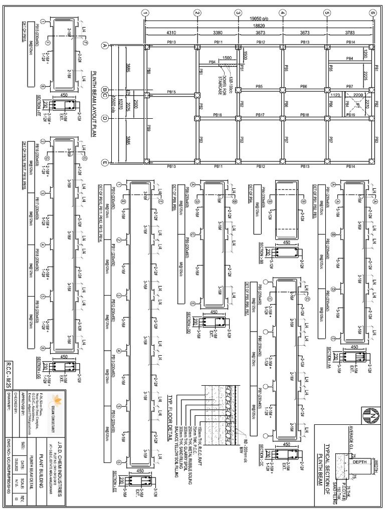 Plinth Beam Detail Model | PDF