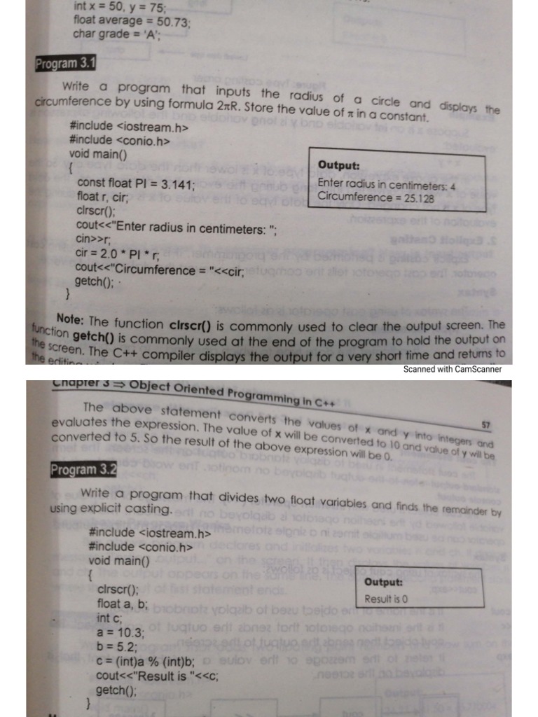 Chap 3 Program | PDF