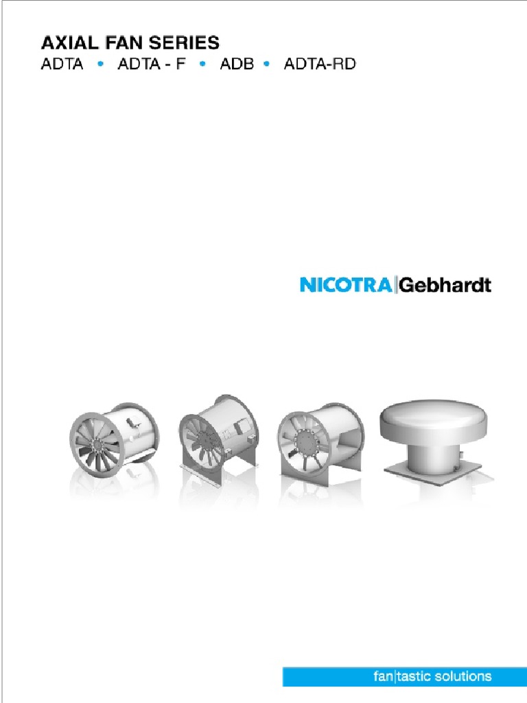 Axial Fan Catalogue | PDF