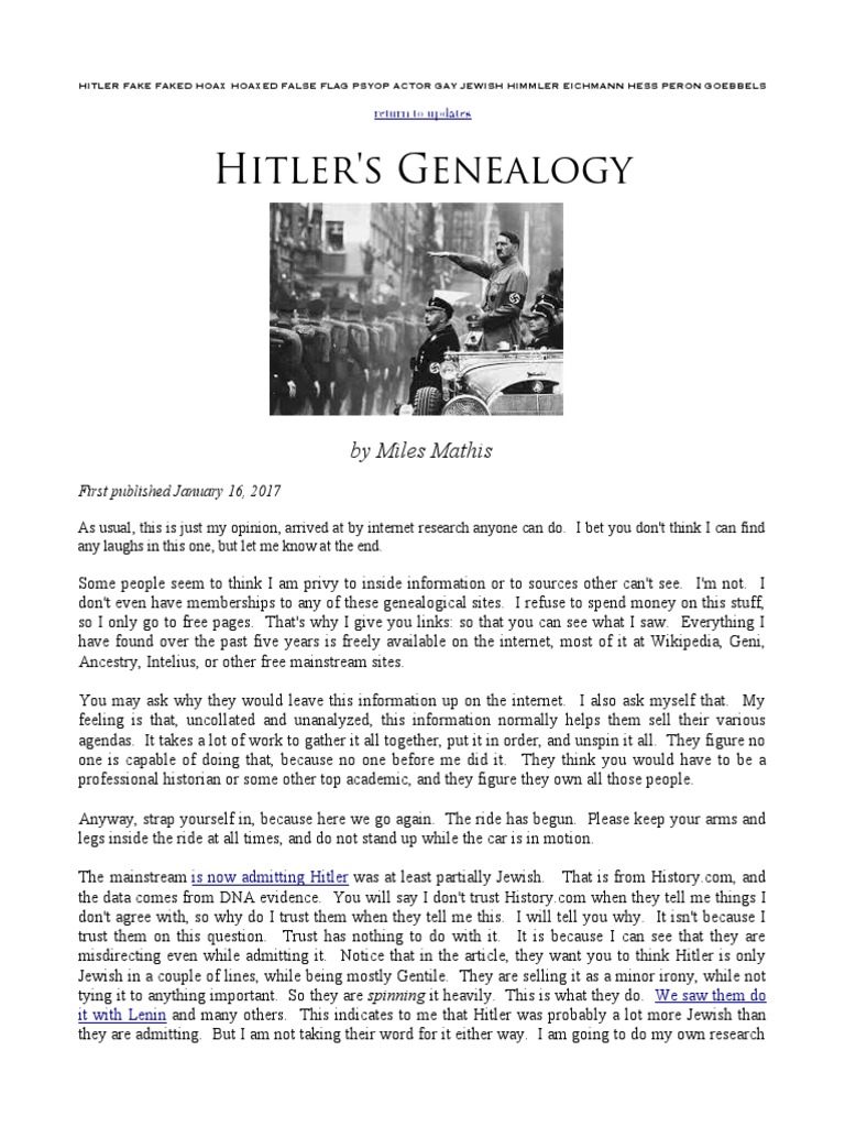 Hiller | PDF | Hitler Family | Adolf Eichmann
