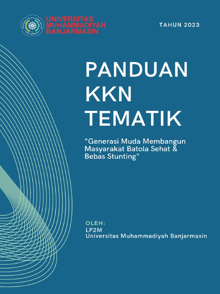 2023 Buku Pedoman Umum KKN Tematik | PDF
