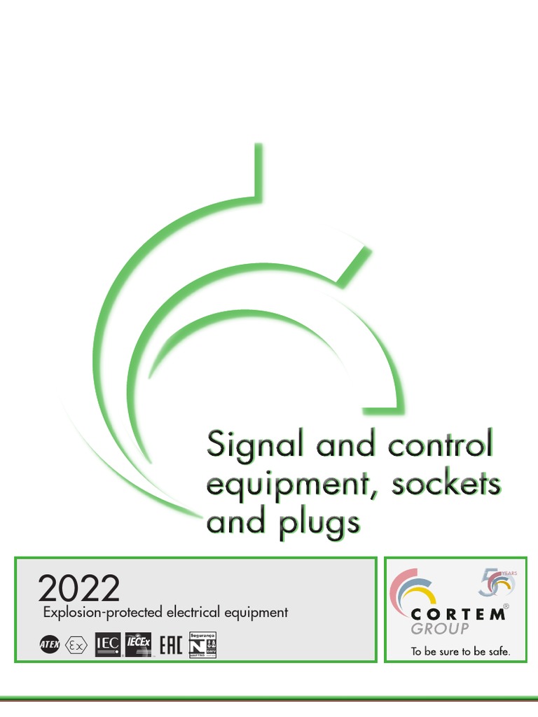 Cortem Group Signal and Control Equipment Sockets and Plugs | PDF ...