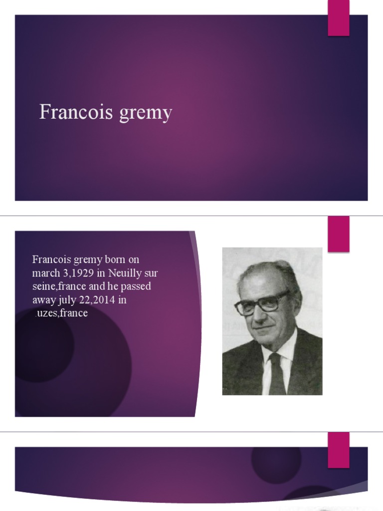 Francois Gremy (Autosaved) | PDF | Health Informatics | Health Care