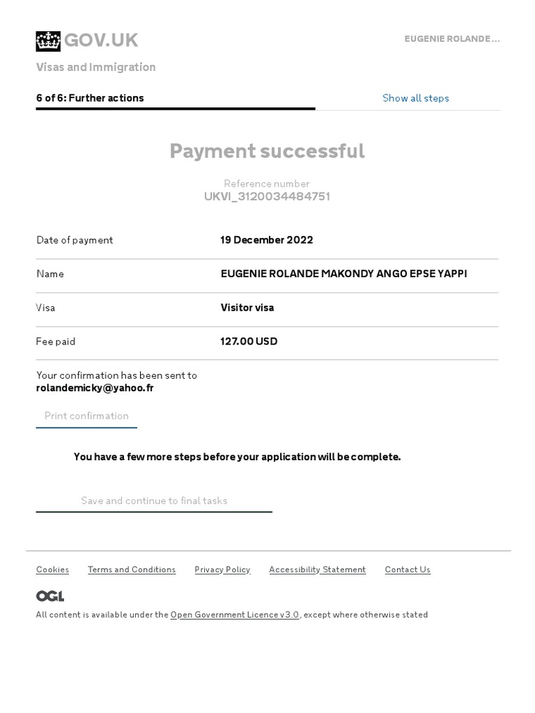 Application Complete | PDF