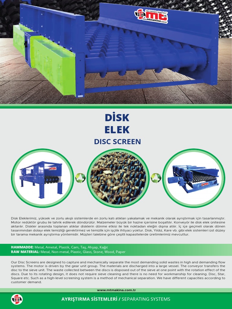 Disc Screen e Catalog | PDF