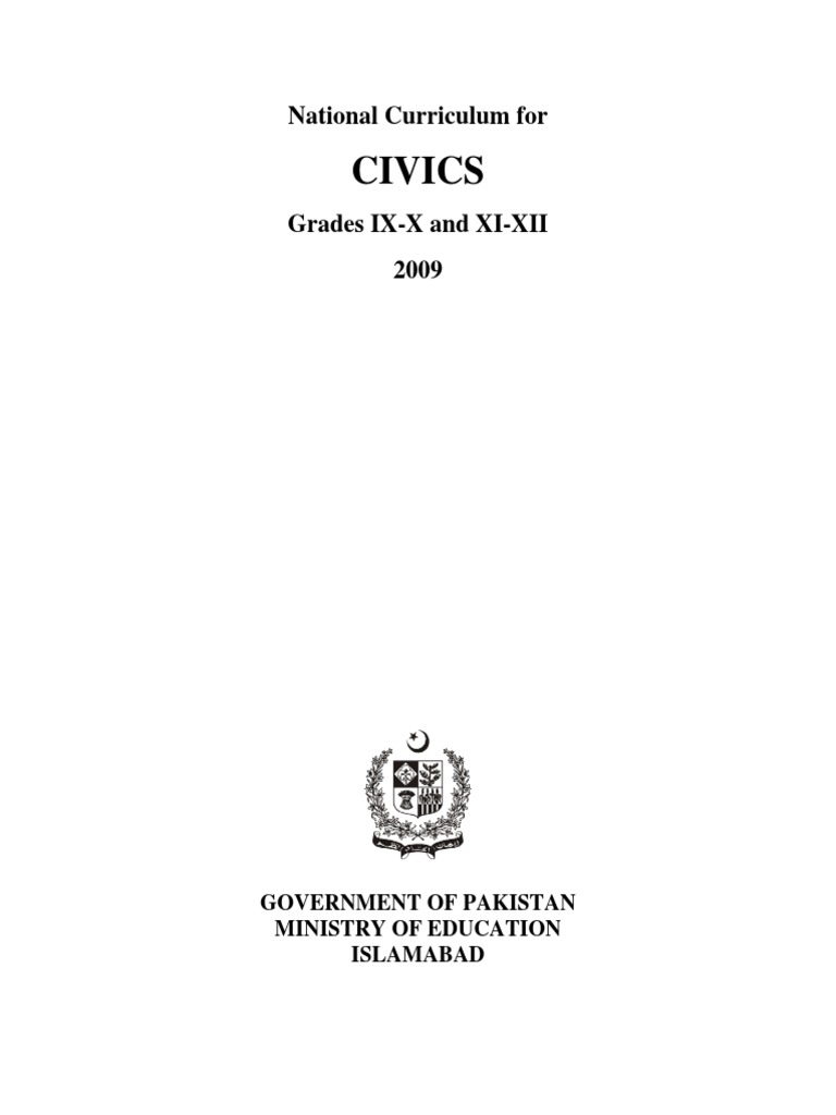 Civics IX-X-XI-XII | PDF | Curriculum | Democracy