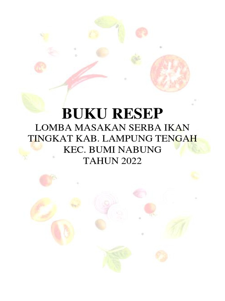 Buku Resep | PDF