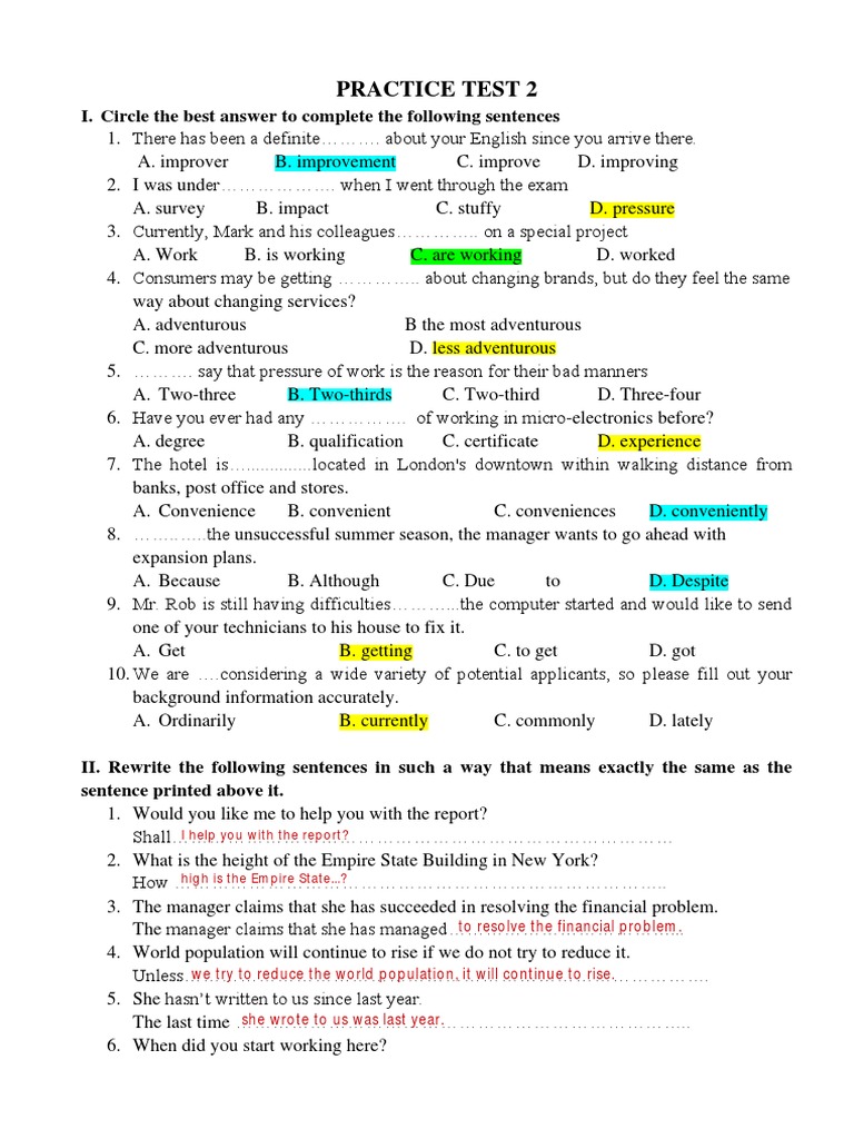 CB2 Test Practice for Evolve Mock Exam | PDF