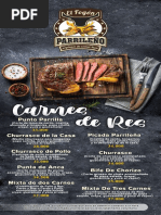Menu, Andrés Carne de Res, Bogota | PDF | ensalada | Alimentos