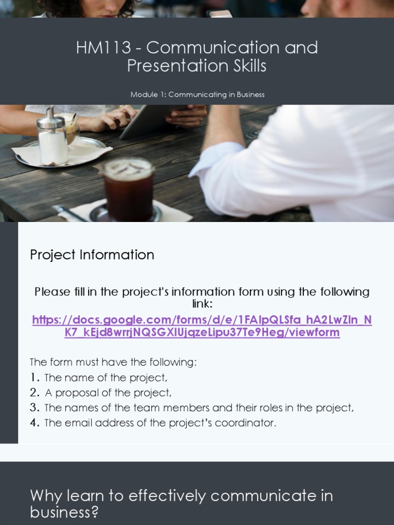 Comm PresentSkills Lect02 | PDF | Communication | Understanding