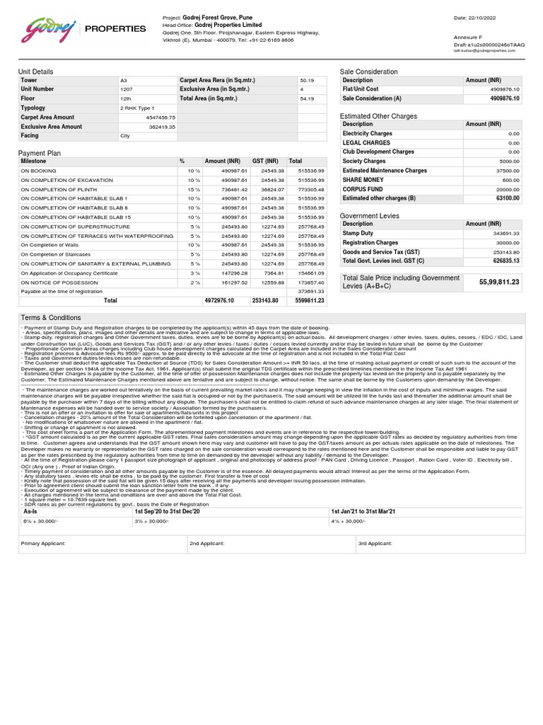 2BHK GFG | PDF | Taxes | Income Tax