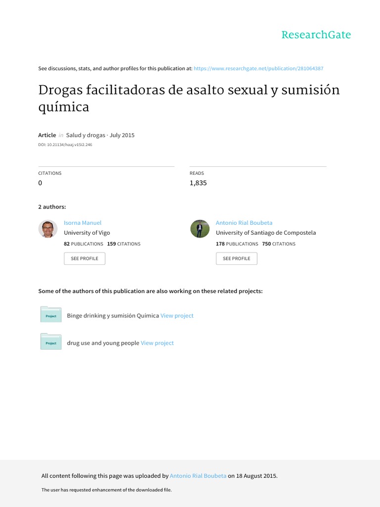 Sexoquimico | PDF | Mdma | Drogas