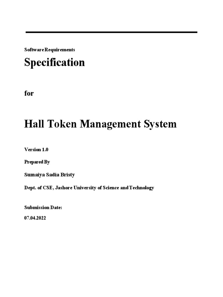 Token Management System | PDF | Software Testing | Mobile App