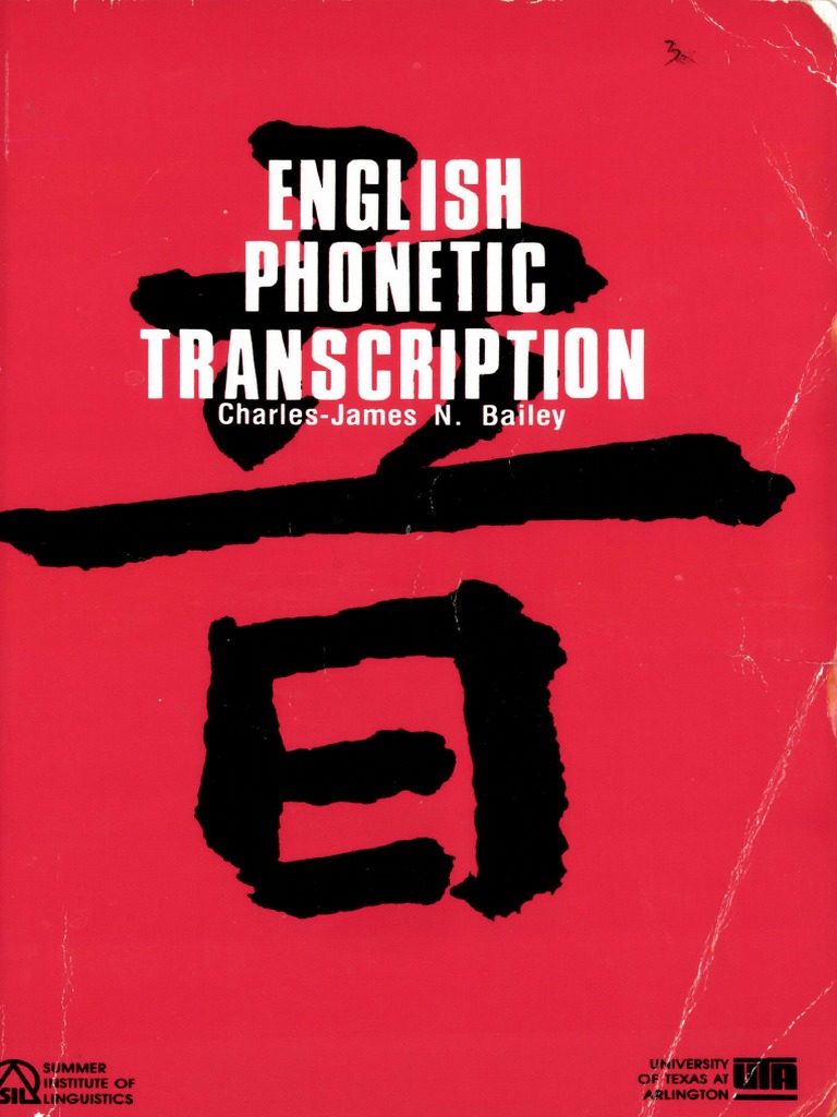 English Phonetic Transcription | PDF | Stress (Linguistics) | Phonetics