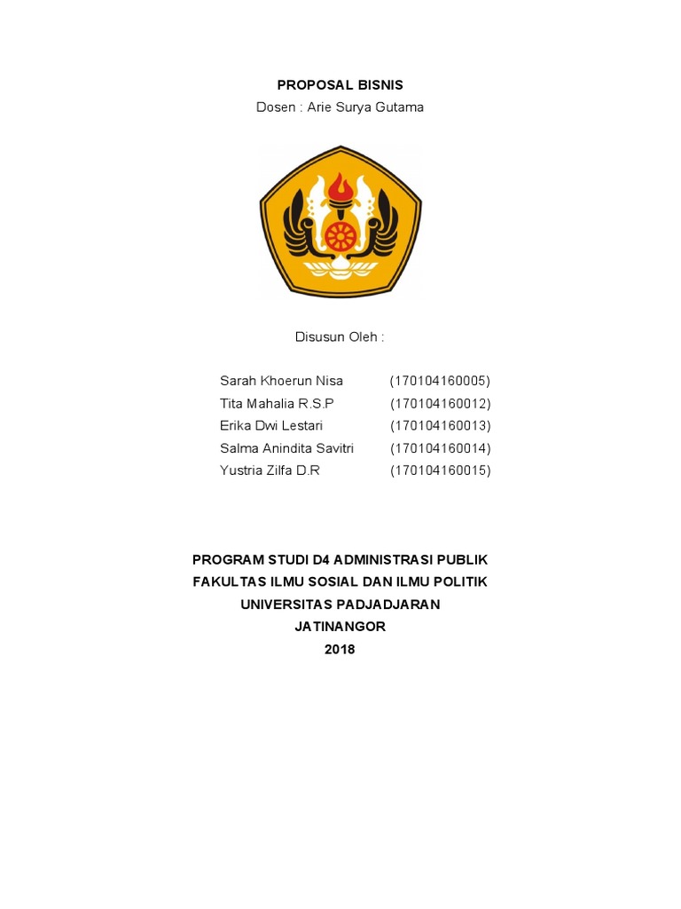 Proposal Bisnis | PDF