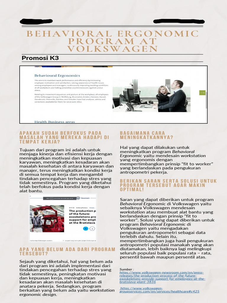 Program Promosi K3 Di Perusahaan | PDF