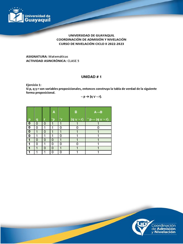 Tarea - U1 - Clase 5 - S.2 | PDF