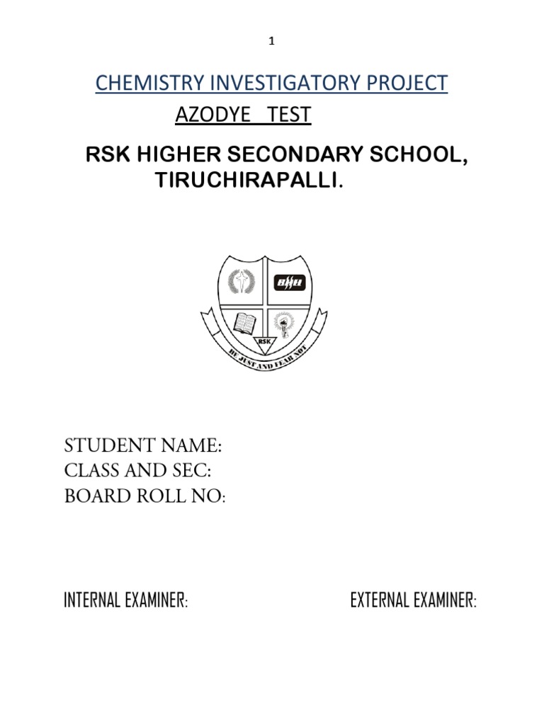 Azo Dye Test | PDF | Dye | Chemistry