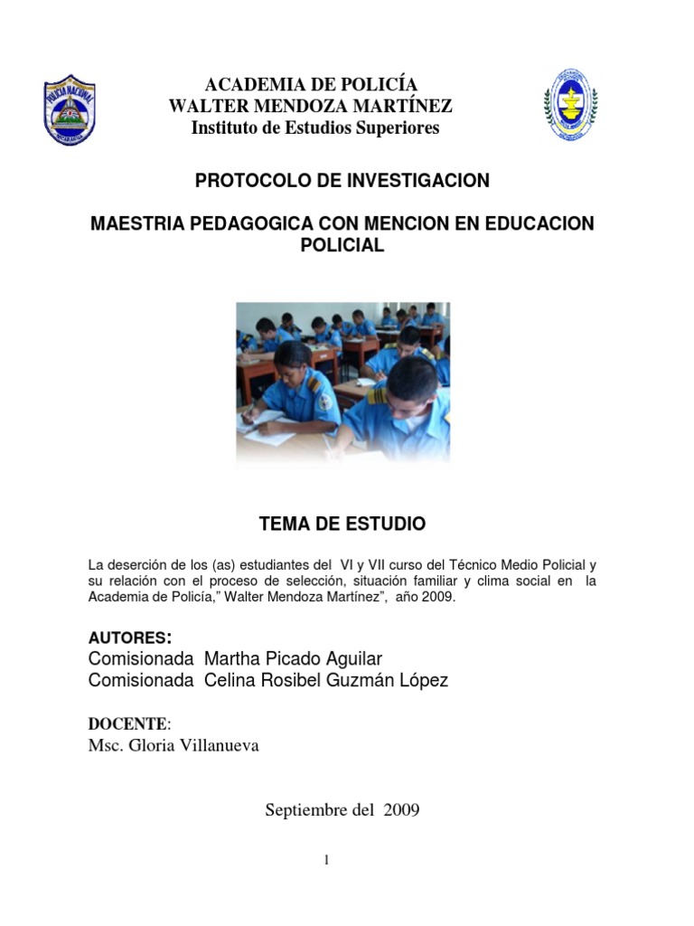 Caratula e Indice Del Protocolo | PDF | Policía | Nicaragua