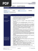 HLTINF006 Assessment Task 1 With Answer | PDF | Hygiene | Infection
