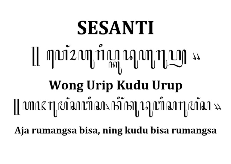 SESANTI | PDF