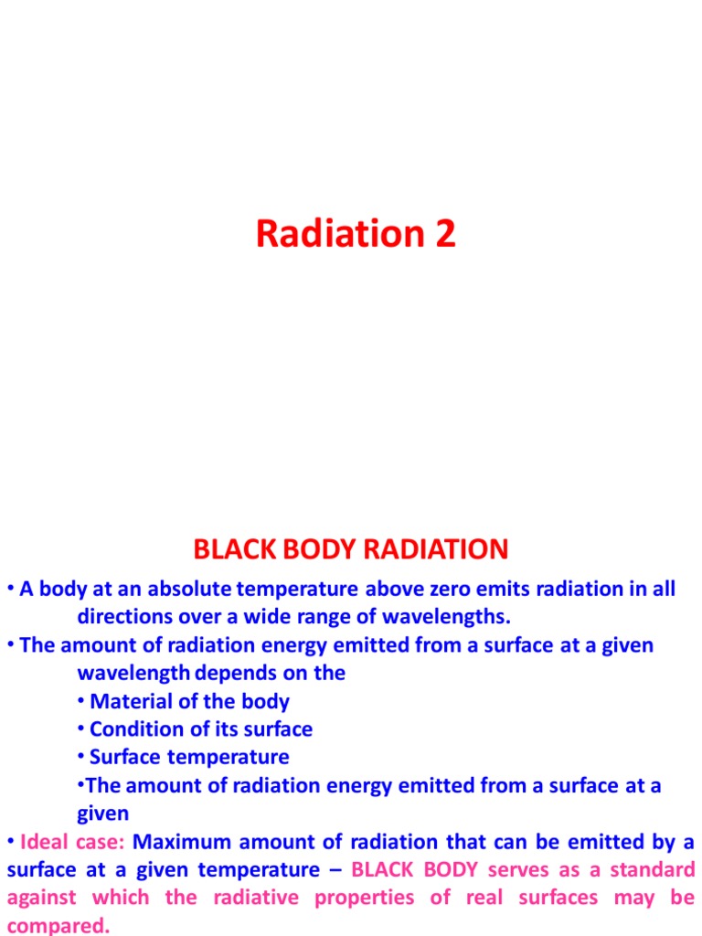 Radiation 2 | PDF | Absorbance | Emission Spectrum