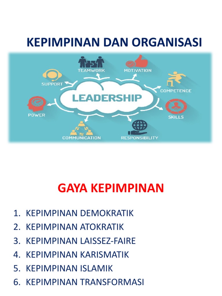 Kepimpinan Dan Organisasi | PDF